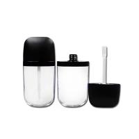 China Slim Leather Lipstick Tube 12ml High-End Cosmetic Packaging with Leak-Proof Design for sale