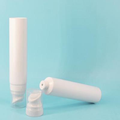 China Double-Layer PE Cosmetic Packaging Tube with Stamping - Chemical Resistant Moisture Barrier Container for sale
