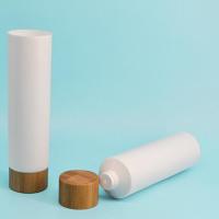 China Custom Color Empty PE Cosmetic Packaging Tubes with Stamped Branding for Beauty Products for sale