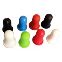 China Custom Color 18mm 24mm Ribbed PP Plastic Dropper for Skin Care Serum Bottles for sale