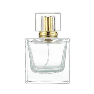 China Customized 30ml 50ml 100ml Transparent Glass Perfume Mist Bottle for Fragrance Preservation for sale