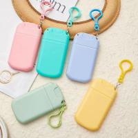 China Travel 15ml 30ml Card Shape PP Plastic Perfume Bottle Portable Refillable for sale