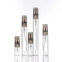 China 15ml 30ml PP Plastic Perfume Mist Bottle Press Down Spray Travel Size for sale