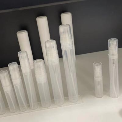 China 10ml PET Plastic Transparent Perfume Spray Bottle Fine Mist Cosmetic Travel Size for sale