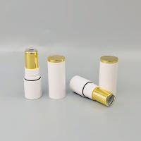 China Plastic Lip Balm Tube with Rubber Seal Screw Closure 12mm Diameter Cosmetic Container Packaging for sale