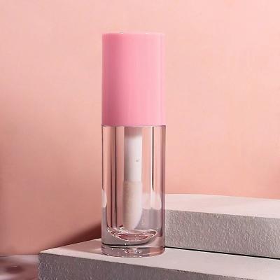 China Refillable Lip Balm Tubes 12ml Lip Gloss Container Holder Outer Black Inner Silver for Lipstick for sale