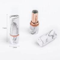 China Custom Logo Black Lip Gloss Tube 5ml with Screw Cap Closure Black Box Packaging for sale