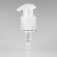 China 24mm 28mm Custom Color Liquid Dispenser Spring Inside Left-Right Lotion Pump for sale