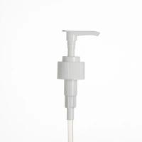 China 24mm 28mm Custom Color Ribbed Closure PP Plastic Lotion Pump for sale
