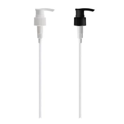 China Customization Supported 24/28mm Plastic Lotion Pump With Left Right Switch for Cosmetic Lotion for sale