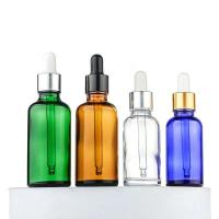 China Amber Cobalt Blue Green Essential Oil Bottle - Eco-Friendly Well Sealing Perfume Bottle for Aromatherapy for sale