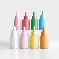 China 5ml to 100ml Amber Glass Dropper Bottles Empty Refillable Essential Oil Serum Cosmetic for sale
