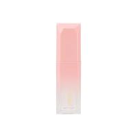 China 5ml Transparent Square Lip Gloss Tube with Gold Screw Cap Plastic Bottle for sale
