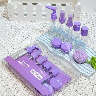 China 50ml PET Travel Spray Bottle for Personal Care Cosmetics Leak Proof Reusable for sale