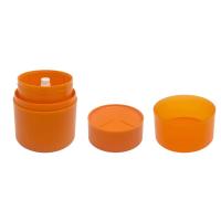 China 30ml Makeup Remover Pump Dispenser Bottle AS PETG Plastic Square Round Cosmetic Container for sale