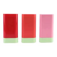 China Custom 10g Empty Blush Stick Bottle Deodorant Balm Stick Top Rotation Cosmetic Plastic Packaging Container Reusable for sale