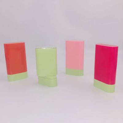 China Balm Bottle Bottom Filling Cosmetic Plastic Packaging Container Reusable for sale