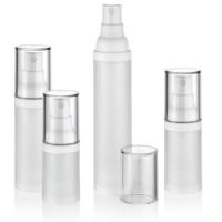 China 5ml 10ml 15ml 30ml Plastic Airless Pump Bottle for Skincare Serum Cosmetics for sale