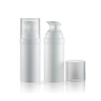 China 50ml Airless Pump Bottle for Skincare Packaging Plastic PET PP Durable for sale