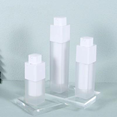 China Rotate Airless Pump Bottle 15ml 30ml 50ml Capacity for Personal Care for sale