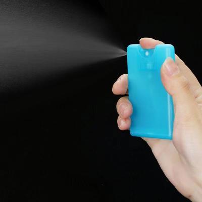 China Portable 20ml Plastic Card Perfume Spray With Multiple Colors Suppot for sale