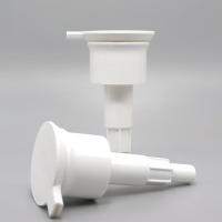 China Custom Color 28mm 4cc Output Big Cap Hand Cream Gel PP Plastic Left-right Lotion Pump for sale