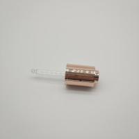China Custom Color 18mm 24mm Press Down Plastic Dropper for Essential Oil Bottle for sale