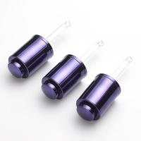 China Custom Color 18mm 24mm Press Down Plastic Dropper with UV Protection for Essential Oils for sale