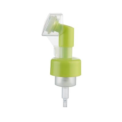 China 42mm 43mm Plastic Foam Dispenser Pump with Brush for Bottles for sale