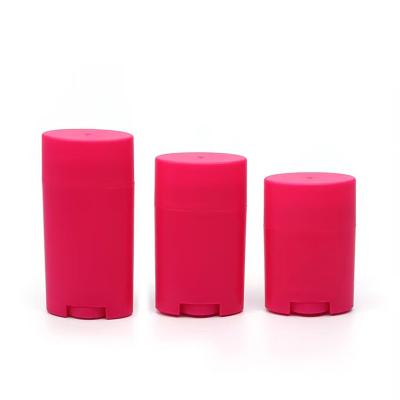 China PP Plastic Body Fragrance Deodorant Balm Stick 35g 50g 75g Various Color for sale