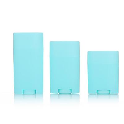 China Round PP Plastic Deodorant Stick 35g 50g 75g Fragrance Balm for Travel for sale