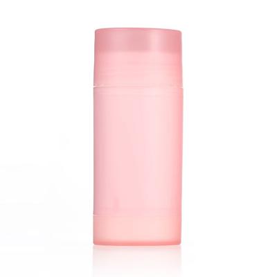 China PP Double Shell Deodorant Balm Stick Container 35g 50g 75g Customizable for sale