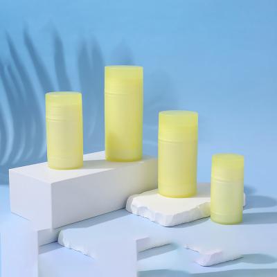 China Factory Supply 35g 50g 75g PP Double Shell Deodorant Balm Container for Personal Care for sale