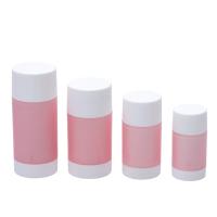 China PP Double Shell Body Fragrance Deodorant Balm Container 35g 50g 75g for Personal Care for sale