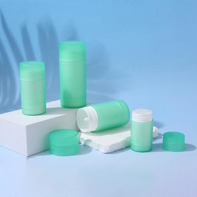 China Rotating Double PP Shell Fragrance Container Deodorant Stick 30g 50g 75g 100g for sale
