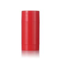 China Cylindrical AS Plastic Empty Deodorant Balm Container 15g 30g 50g 75g 100g for sale