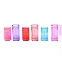 China Custom Color OEM AS Plastic Empty Deodorant Balm Container 15g to 100g Fragrance Body for sale