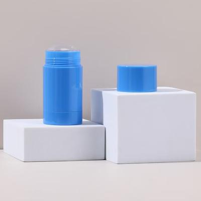 China AS Plastic Round Shape Empty Deodorant Stick 15g 30g 50g 75g 100g for sale