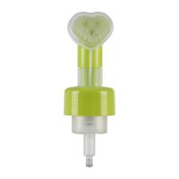 China 42mm Foam Pump Brush Head Makeup Remover Soft Silicone Brush Multi-function Facial Cleansing Mousse Foam Brush for sale