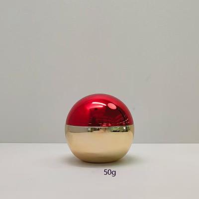 China Lightweight Round PP PS Plastic Cream Jar 5g 50g for Skincare Cosmetics for sale