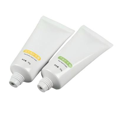China Custom Printed Label Cosmetic Soft Plastic Squeeze Tube Packaging for Hand Cream 30ml to 200ml for sale