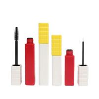 China Mascara Tube Cosmetic Packaging Container with Spoolie Brush Head 10ml for sale