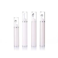 China 15ml 30ml Airless Bottle Eye Cream Cosmetic Packaging with Roll Up Bottle for sale