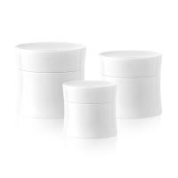 China Lightweight 15g 30g 50g High Quality PP Plastic Cream Jars for Cosmetic Packaging for sale
