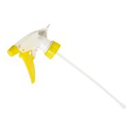 China Blue and White Plastic Handheld Trigger Sprayer Nozzle with Adjustable Spray Head for sale