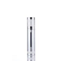 China Silver Aluminum 33mm Airless Bottle 15ml 30ml 50ml Customizable for sale