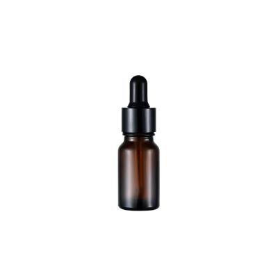 China Amber Glass Essential Oil Bottles 5ml 10ml 15ml 20ml 30ml UV Protection Dropper Cap for sale