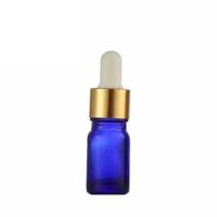 China Blue Glass Essential Oil Bottle 5ml 10ml 15ml 20ml 30ml for Personal Care Packaging for sale