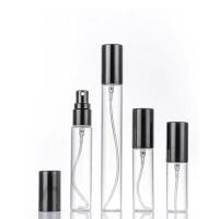 China 5ml 10ml 15ml Glass Perfume Spray Bottle Empty Sample Dispenser with Atomizer for sale