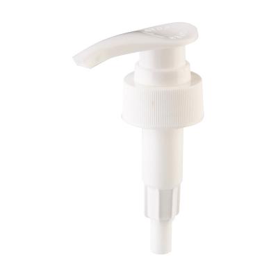 China Screw Design Plastic Lotion Pump 24mm 28mm 30mm 32mm for Shower Gel Bottles for sale